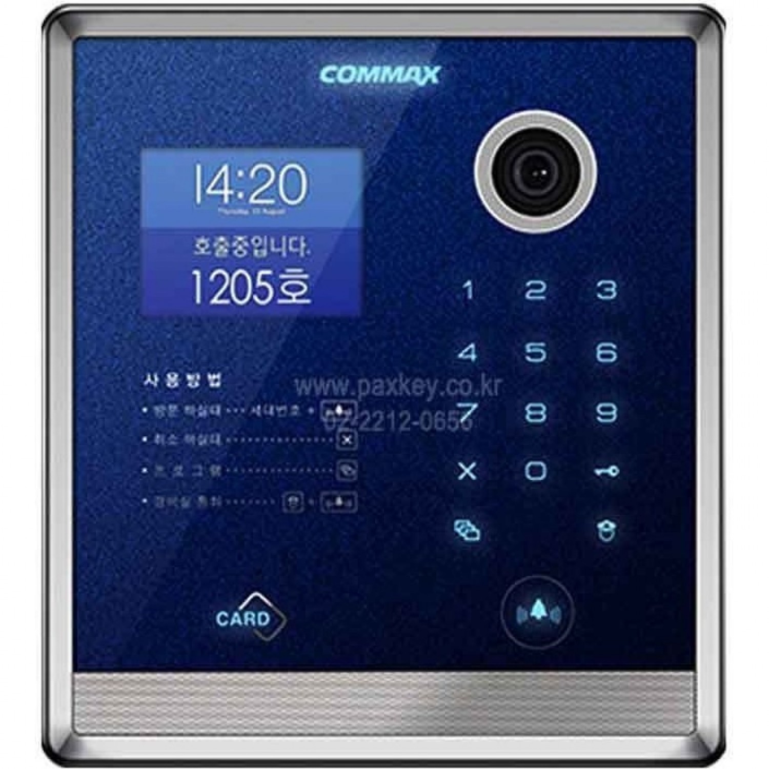 COMMAX DRC-701LC/RF. Купить Вызывная панель на Официальном Сайте COMMAX в России.